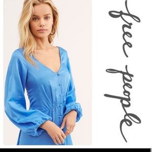 Free People | Dresses | Free People Later Days Midi Dress | Poshmark